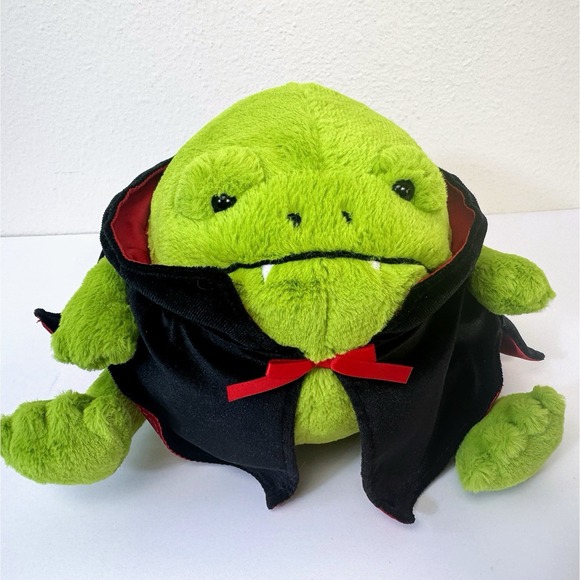 Jellycat | Cat | Jellycat Vampire Ricky Rain Frog Rare Htf Halloween ...